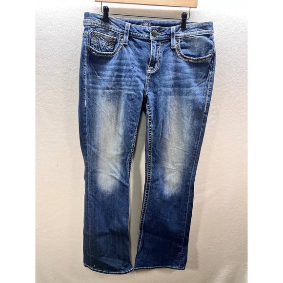 Vigoss | Jeans | Vigoss Heritage Fit Bootcut Jeans Womens 4w Blue Denim ...